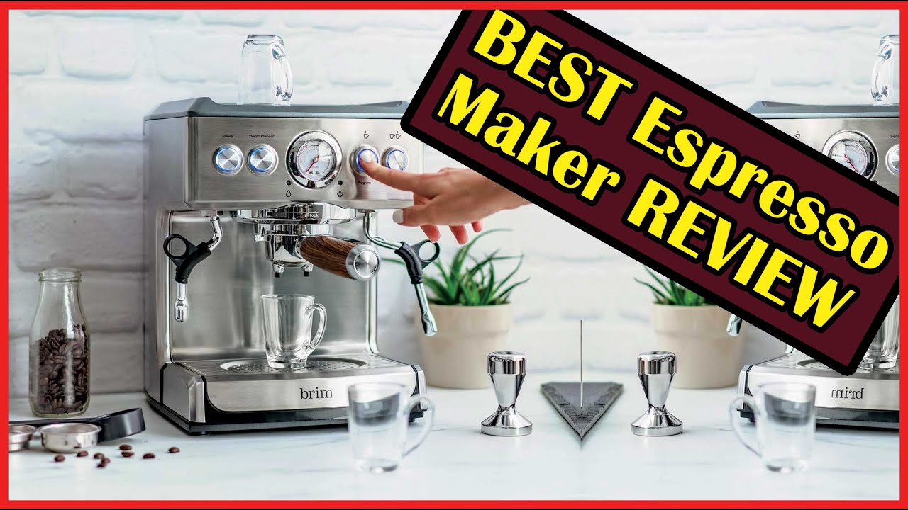 BEST ESPRESSO MACHINE WITH WOOD ACCENTS REVIEWS 24K - YouTube