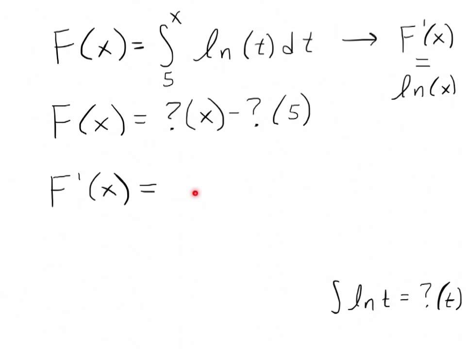 Lesson 4 13B The Second Fundamental Theorem of Calculus more complex ...