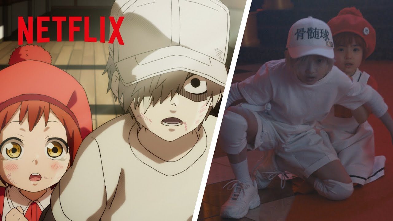 Young Cells | Live Action VS Anime | Cells At Work! | Netflix Anime ...