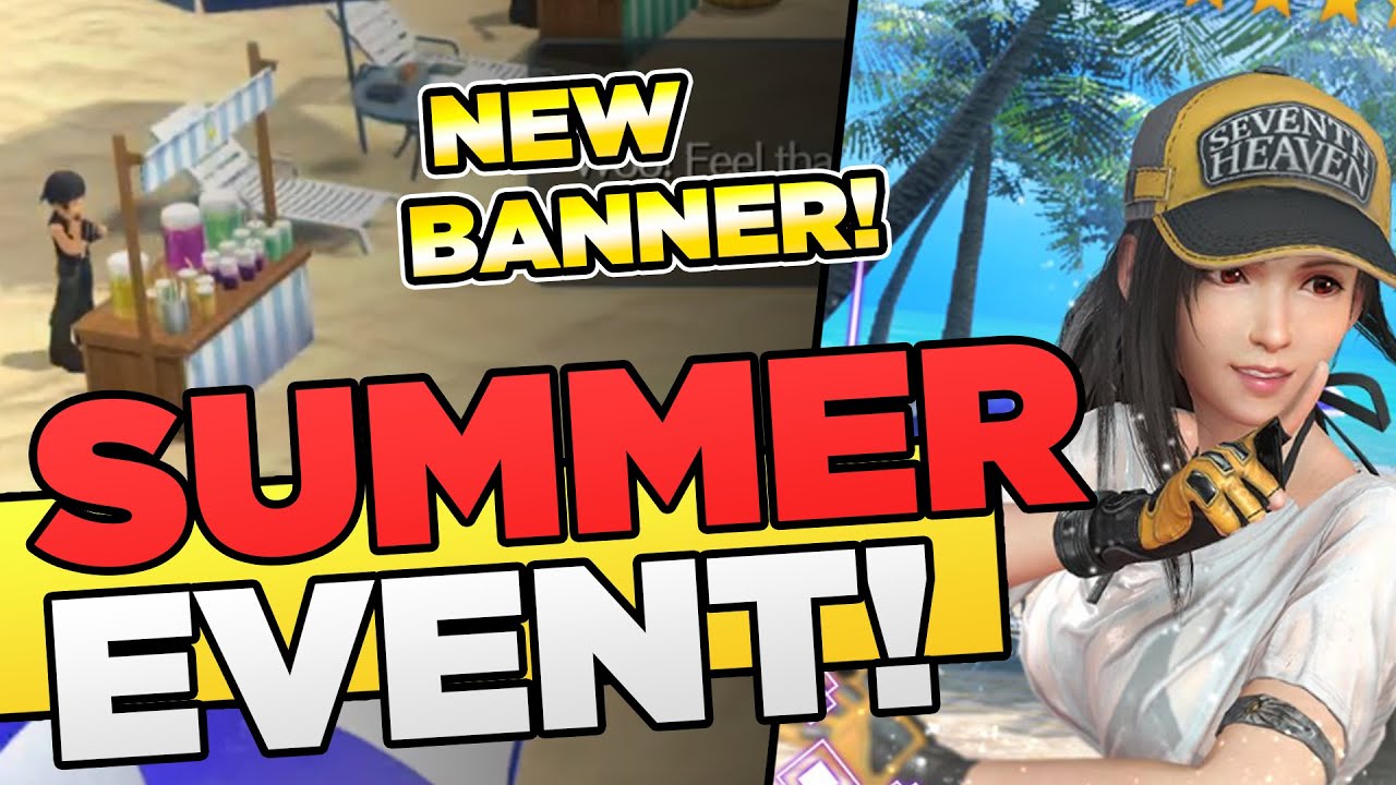 New Banner! Free Gear!! AND a 10 PULL!! FF7 Ever Crisis First Event ...