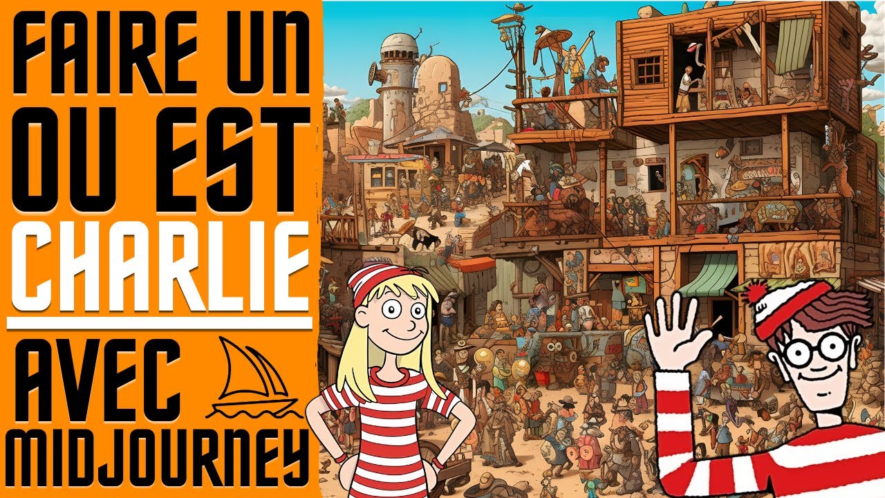 Midjourney : créer un livre « Où est Charlie » en 6 étapes ! - YouTube