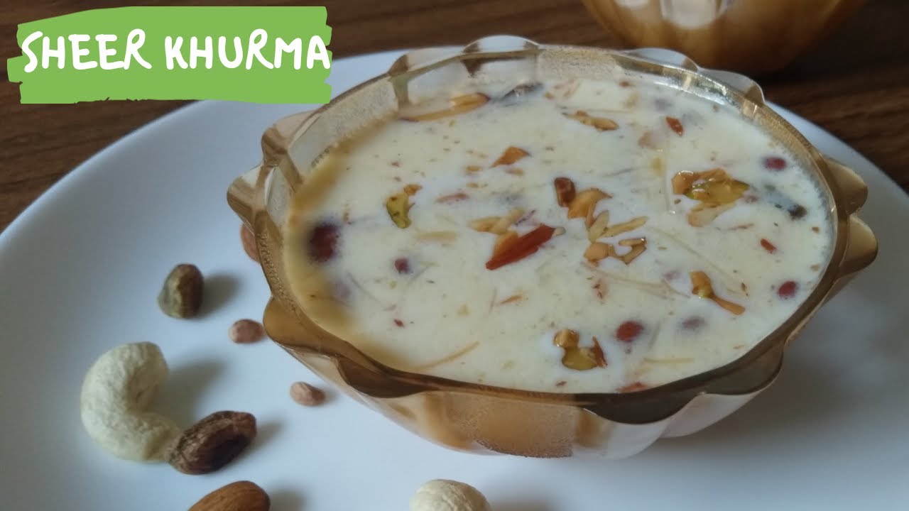 Sheer Khurma | Sheer Khurma Recipe in Tamil | Semiya Payasam Recipe in ...