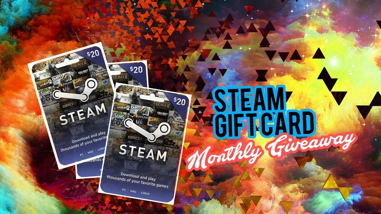 FREE STEAM WALLET Monthly Giveaway! - YouTube