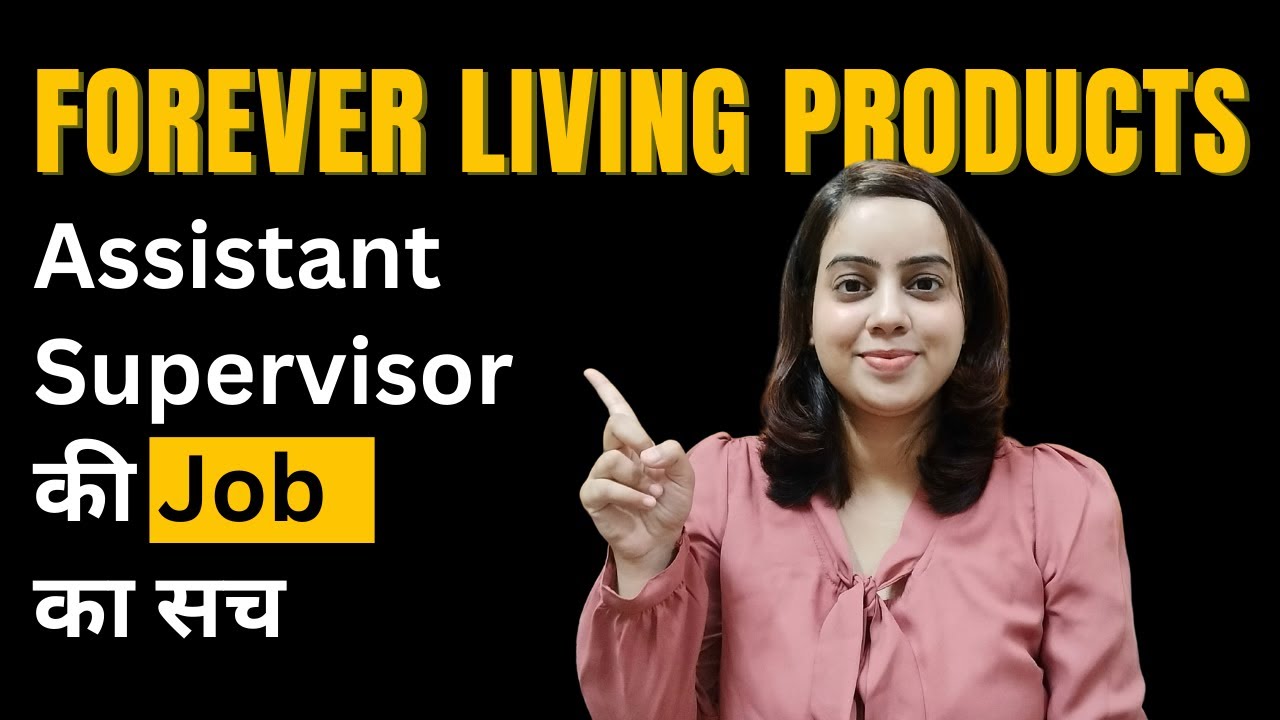FLP Assistant Supervisor Job | Forever Living Products - YouTube