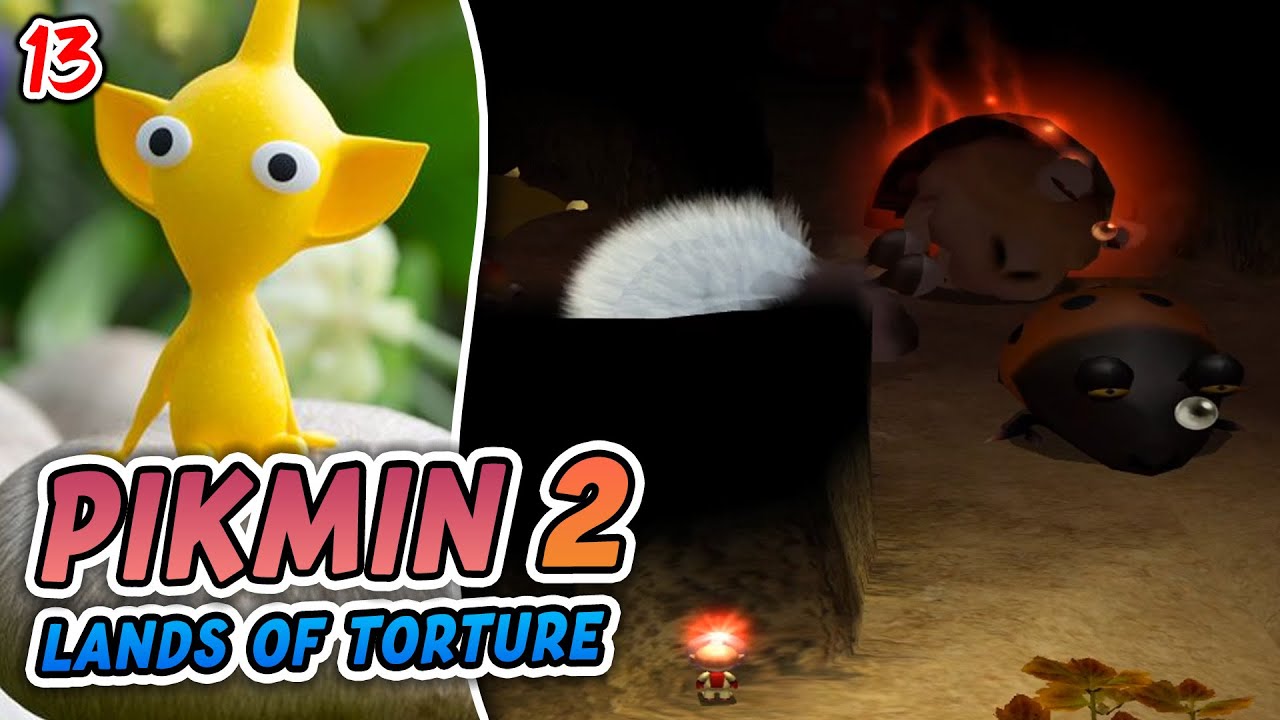 ESCAPANDO DEL REINO DEL BULBO | PIKMIN 2 LANDS OF TORTURE #13 ...
