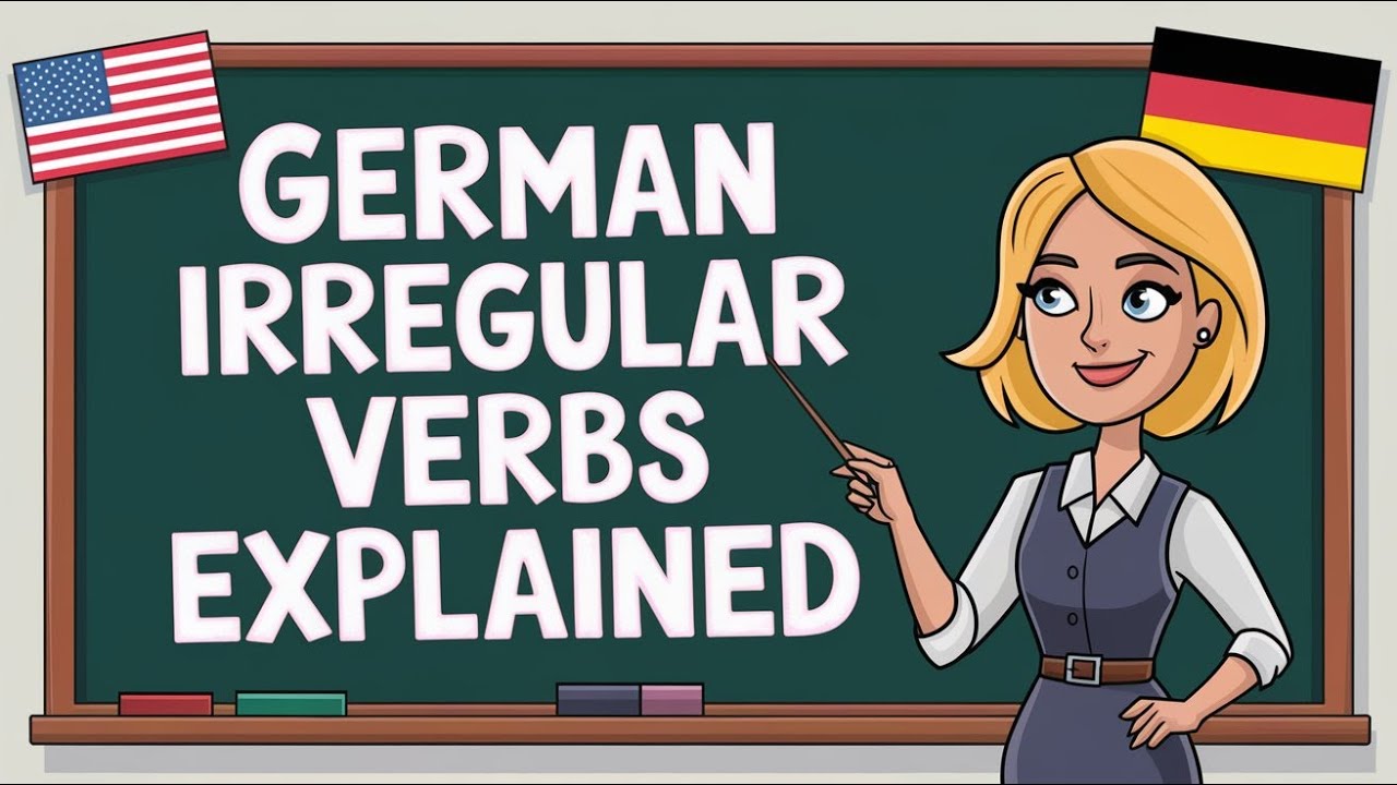 German Irregular Verbs Explained | Strong Verbs Made Easy (A2) 📚 Learn ...
