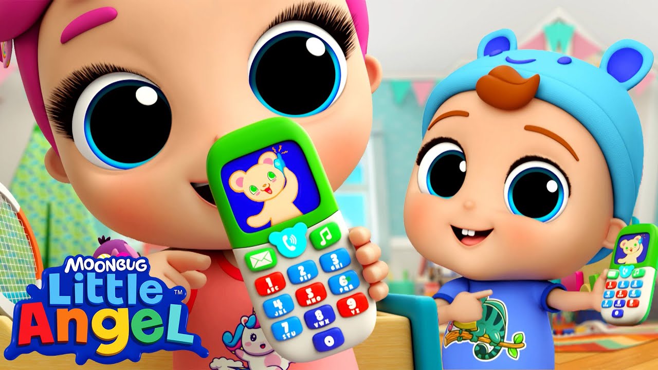 Guess Who's Calling?📞📱 | Little Angel And Friends Kid Songs - YouTube