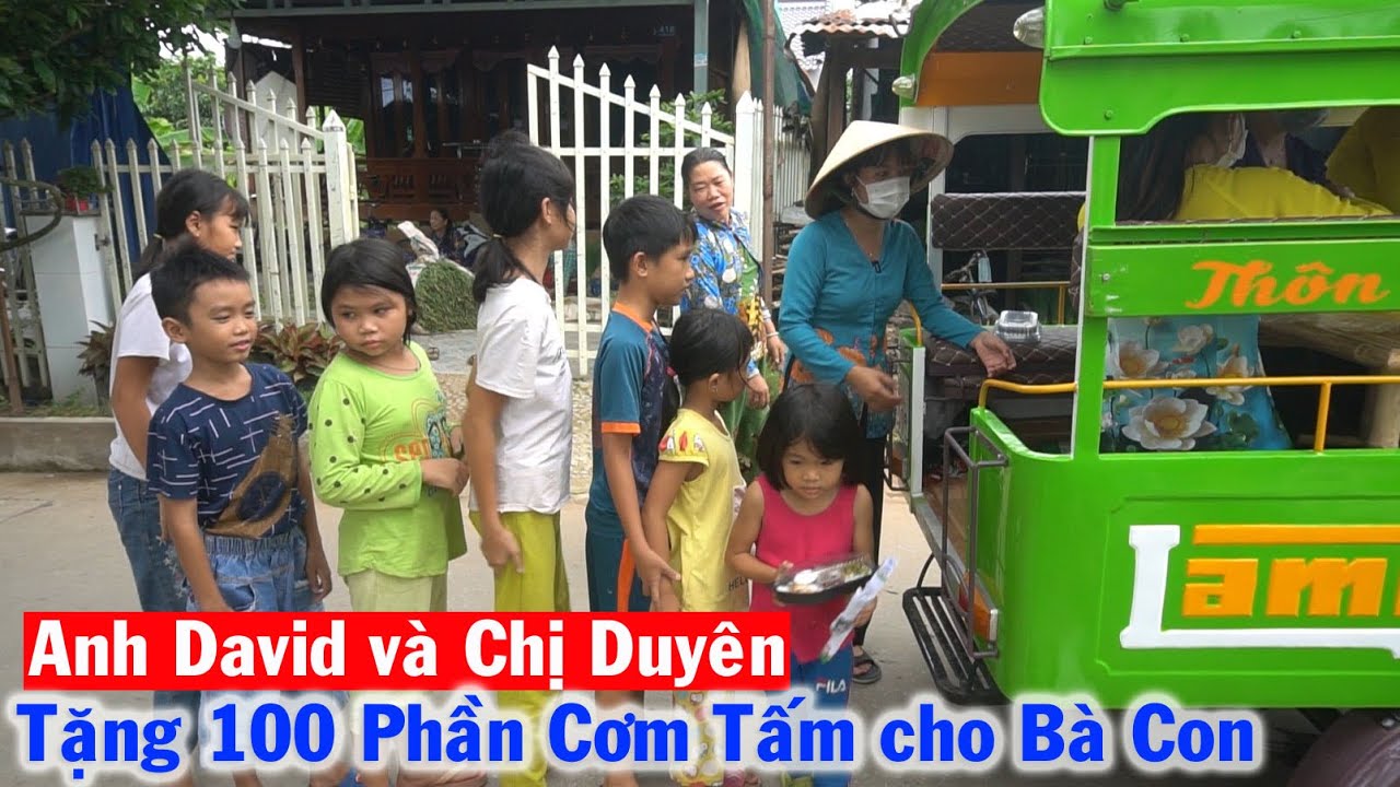 Chạy xe Lambro tặng 100 Phần Cơm Tấm cho Bà Con Quê Em từ Tấm Lòng của ...