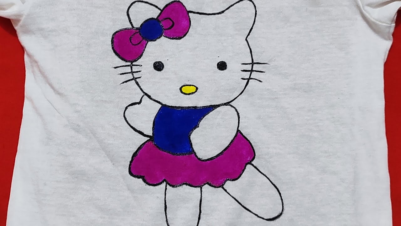 Fabric Painting Designs For Kids Dresses