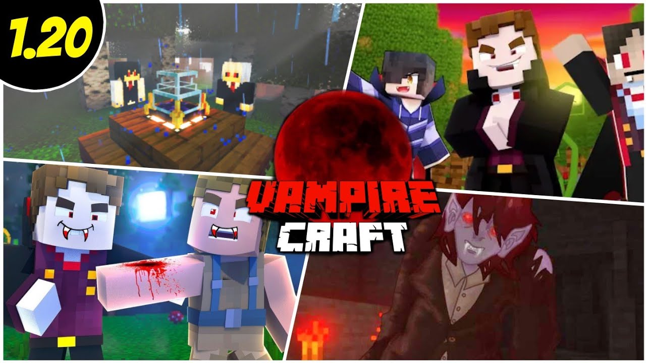 Vampire craft addon for Minecraft pe 1.20 | Become a Vampire in this ...