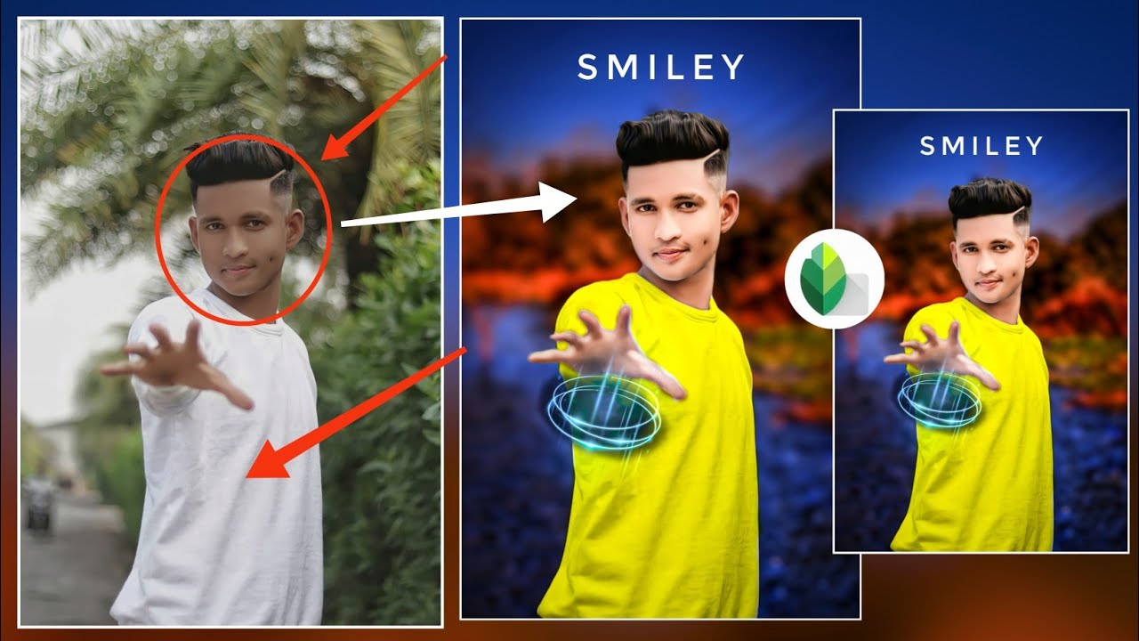 Snapseed CB Background Photo Editing Tutorial || Best Trick Photo Editing In Ashish Editz - YouTube