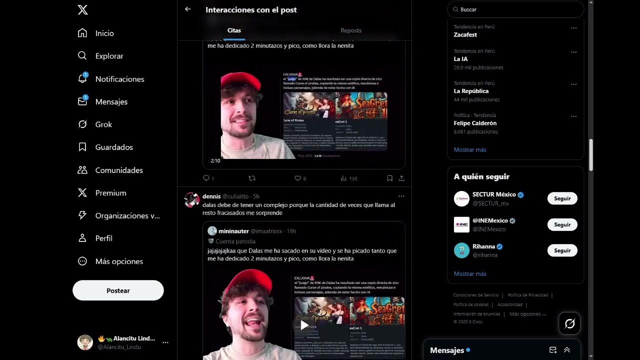 DALAS LOGRA EL EFECTO OPUESTO con sus AMENAZAS Y AHORA MÁS GENTE CONOCE A SUS HATER MALITOS ...