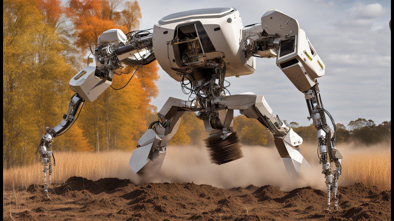 Feasting Robots: Unraveling DARPA's Biomass Harvesters - YouTube