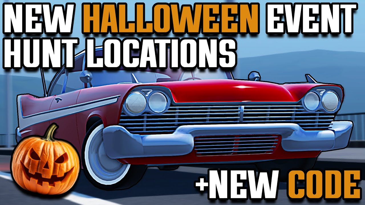 !!NEW!! 2023 Halloween Event Hunt Locations + New Code | Midnight ...