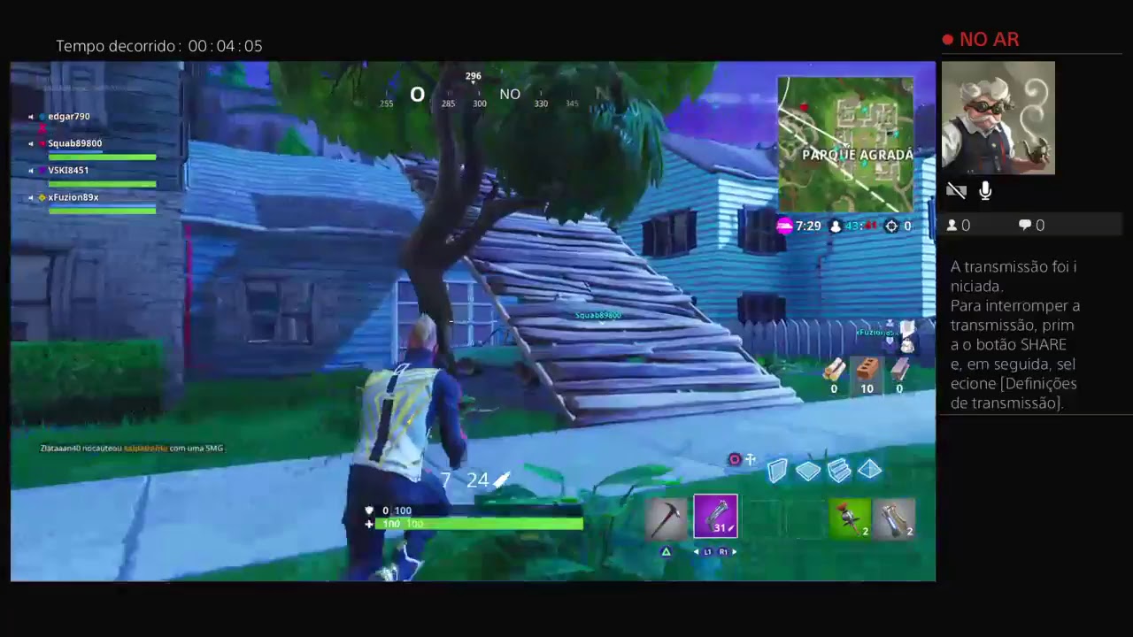 Jogando com o "Putz king" - YouTube