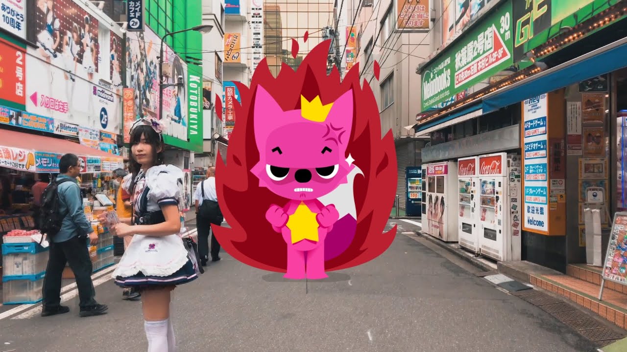 Angry Cat in TOKYO JAPAN Logo Effects - YouTube