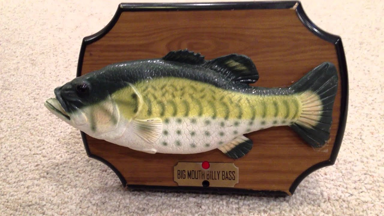 BIG MOUTH BILLY BASS "THE SINGING SENSATION" - YouTube