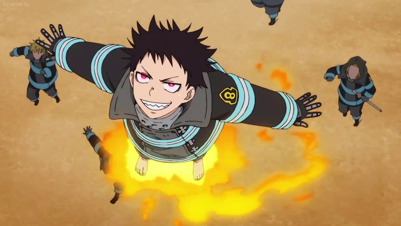 Shinra Gets Head Start in Fire Force Contest - YouTube
