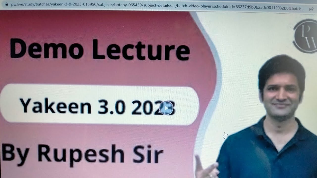 Rupesh sir physics wallah yakeen 3.0 dropper batch #mbbs #neet #shorts #aiims #alakhpandey #pw ...