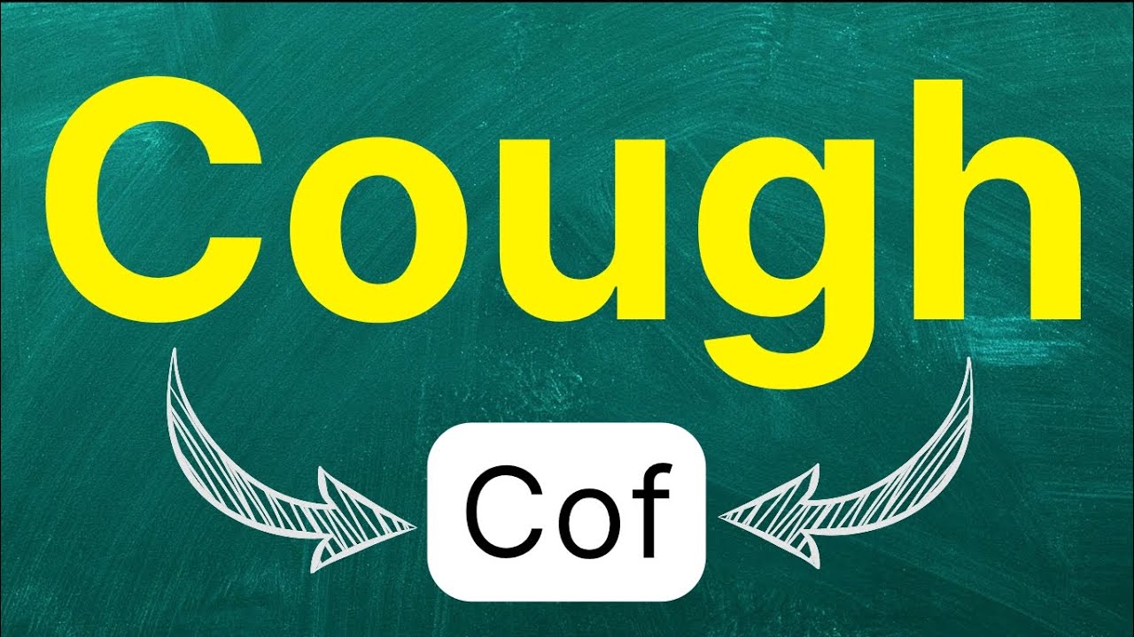 Cómo pronunciar: "cough" "toser" "tos" "acto de toser" en inglés ...