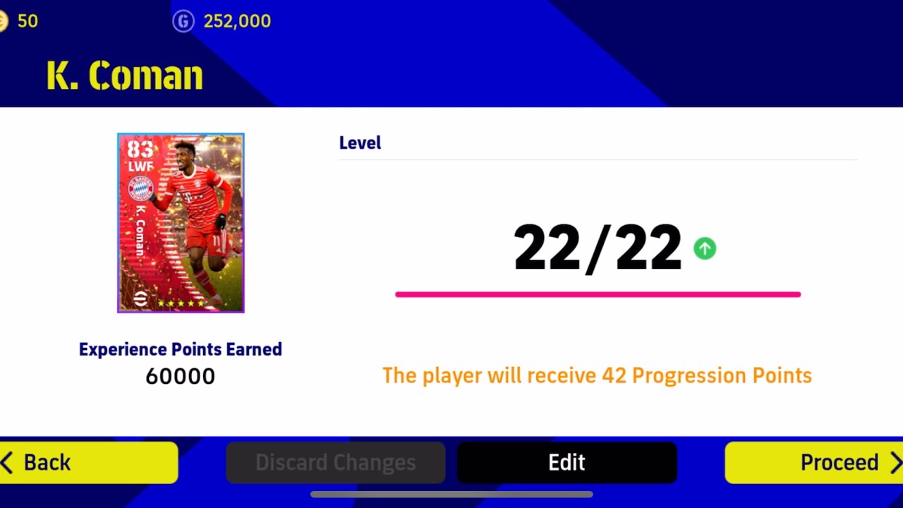 How To Upgrade K. Coman In Pes 2023 | Free K. Coman Max Training ...