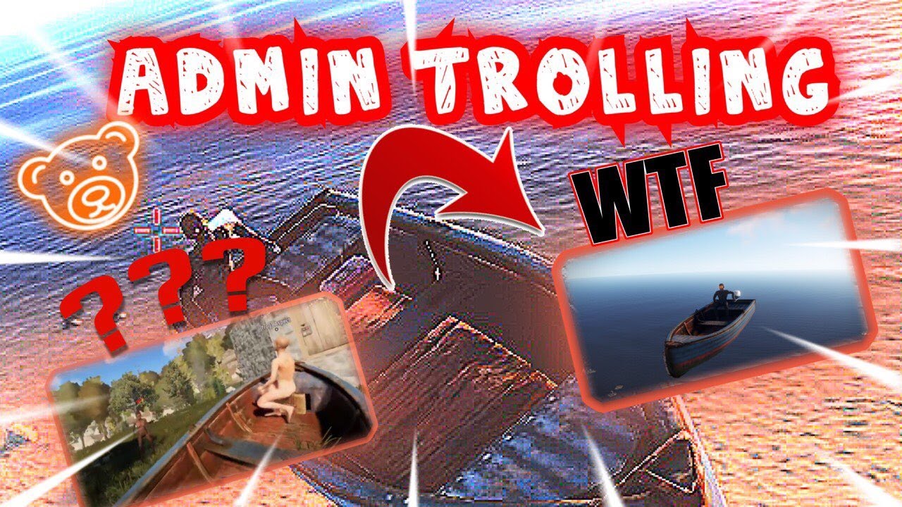 Rust Admin Boat Trolling (Rust Admin) - YouTube