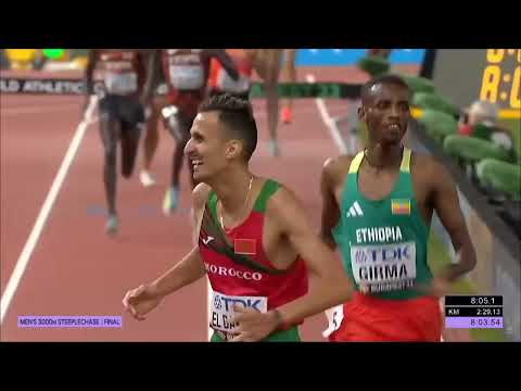 men 3000m steeplechase finals world athletics championships 2023 - YouTube