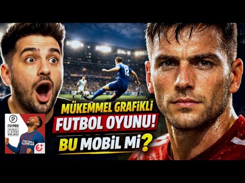 Mobilde Gördüğüm En Gerçekçi Futbol Oyunu! 😱🔥 | Football Dream: Be A Pro