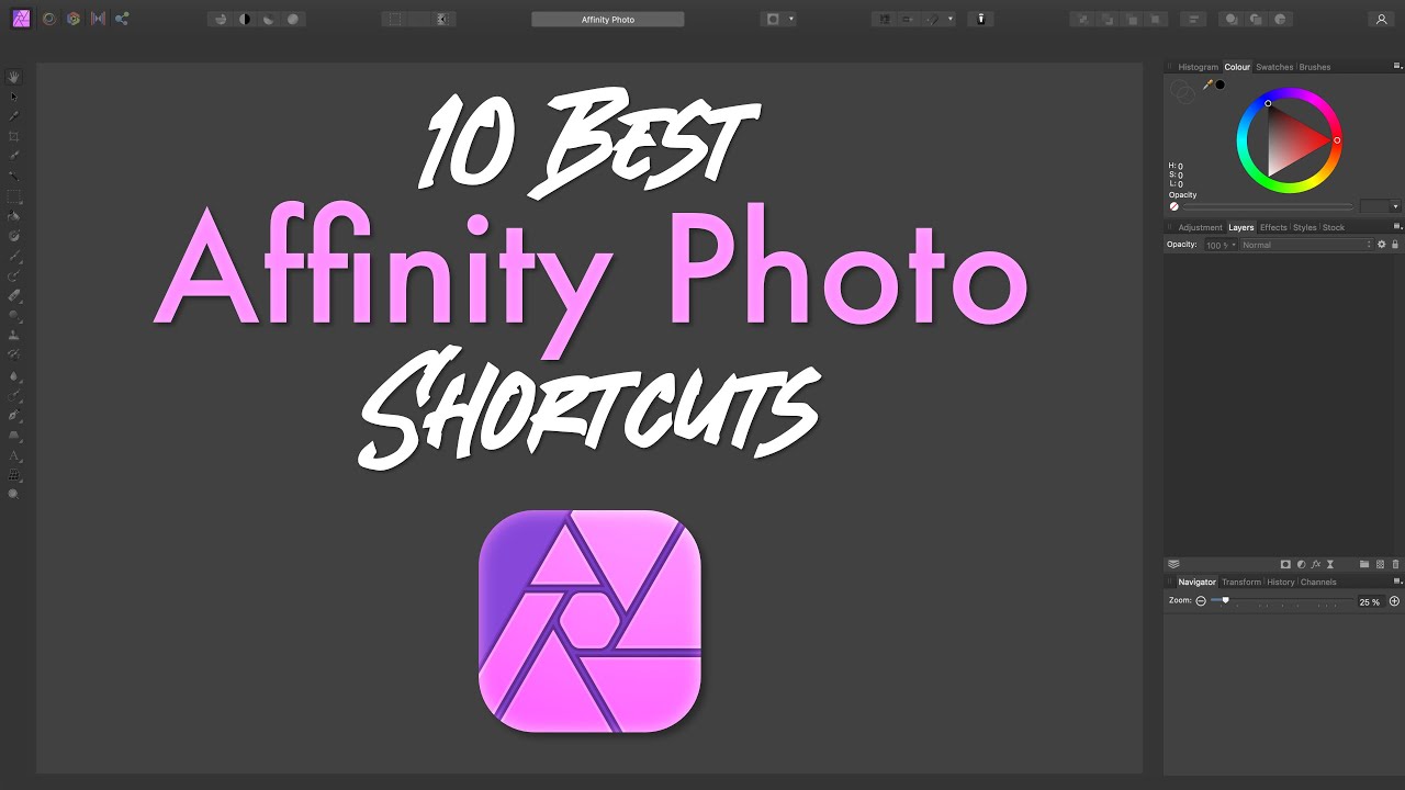 10 Amazing Affinity Photo Keyboard Shortcuts to Boost your Workflow ...