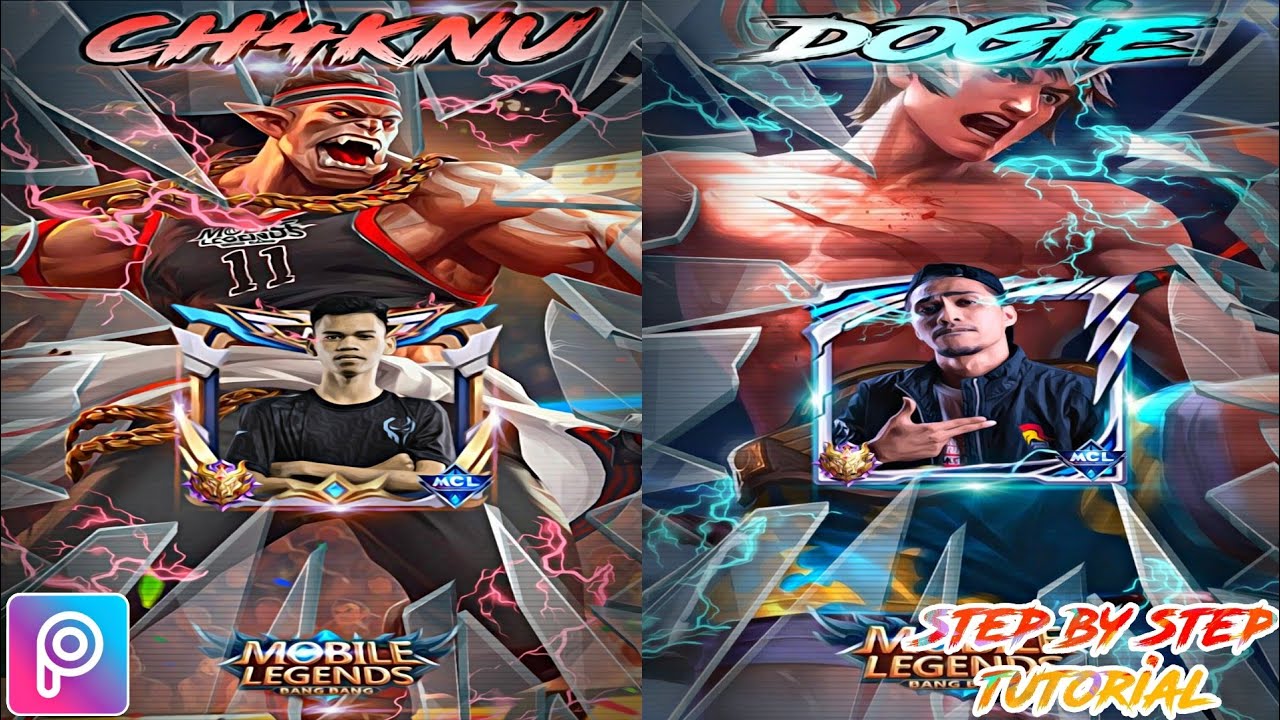 Make Your Own New Mobile Legend Poster Picsart Tutorial - YouTube