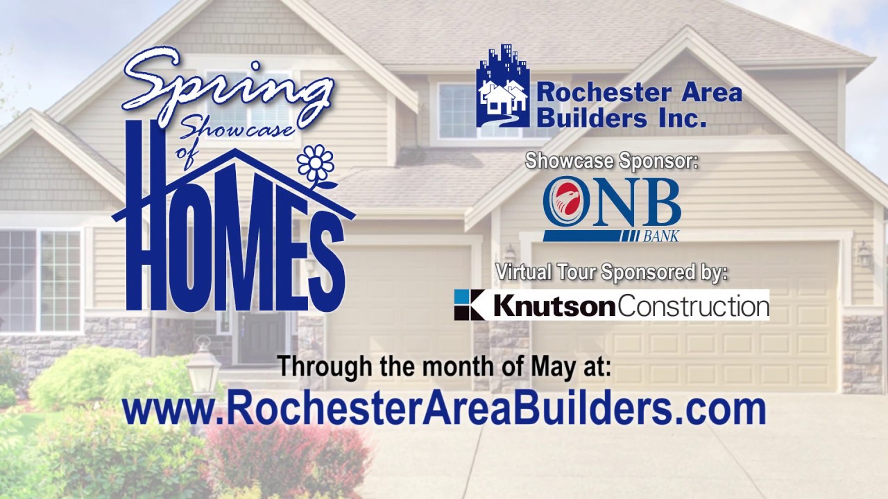 Rochester Area Builders Spring Showcase 2020 - YouTube