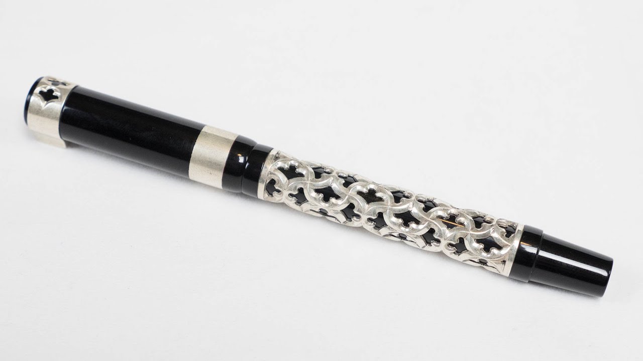 Pen Review: Silver Hand Studios Gothic Overlay (Updated) - YouTube