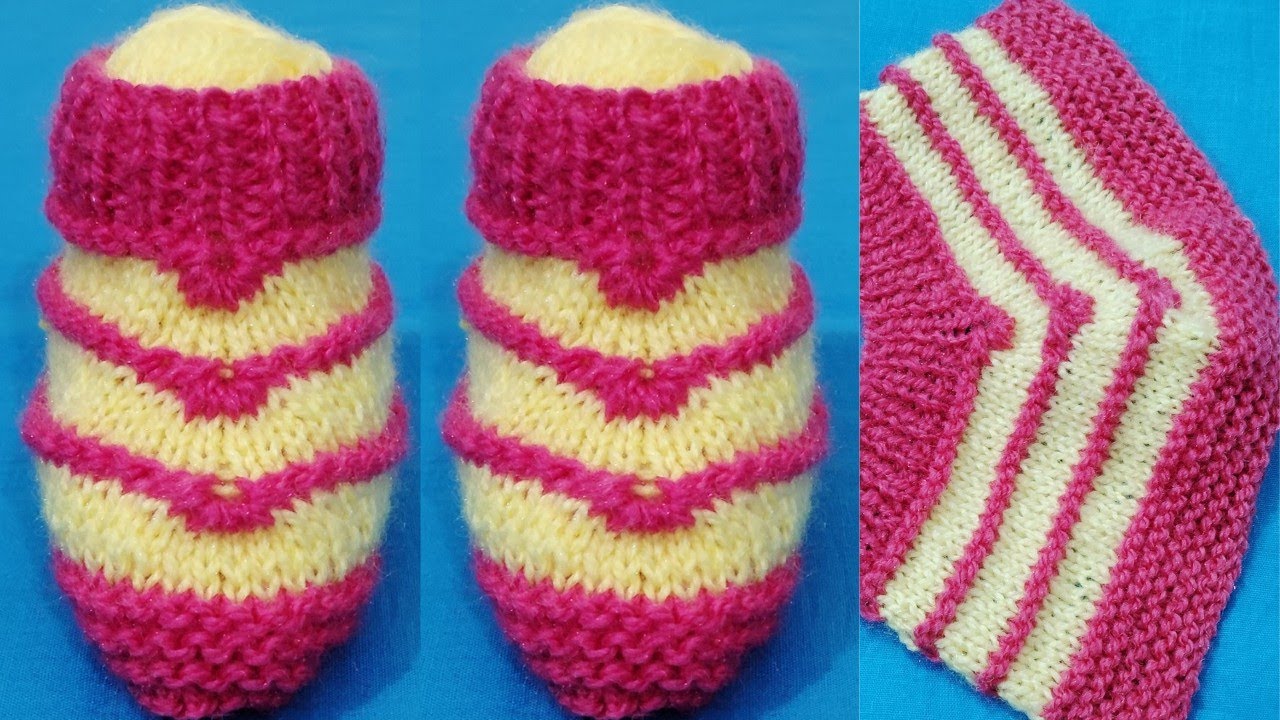 💞Baby booties💓Baby socks💗beautiful baby shoes💖baby juta knitting ...