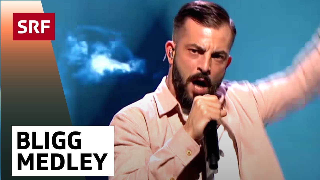 Bligg: Hit-Medley | 50 Jahre Schweizer Hitparade | SRF - YouTube