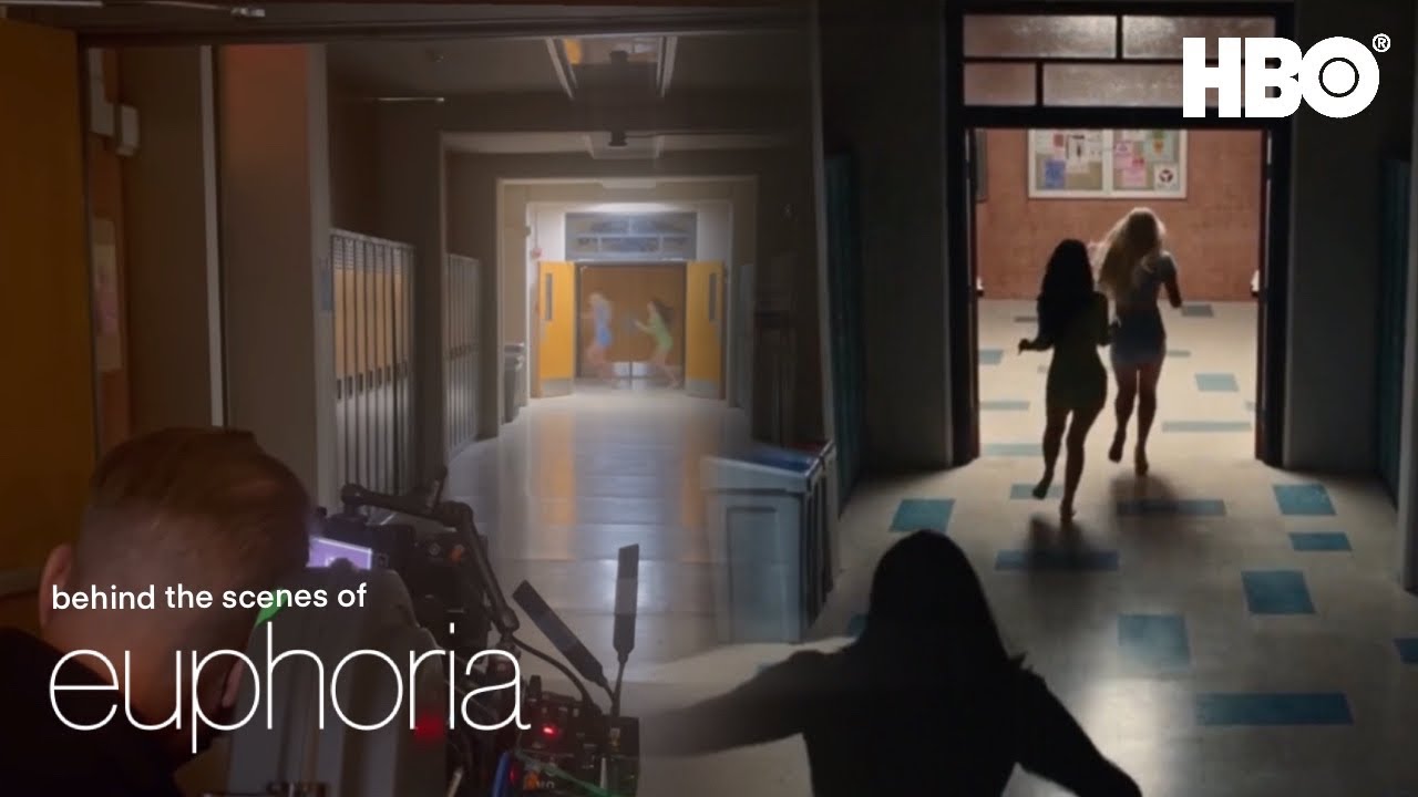 Euphoria S2E08 - Maddy + Cassie Fight (Behind The Scenes) - YouTube