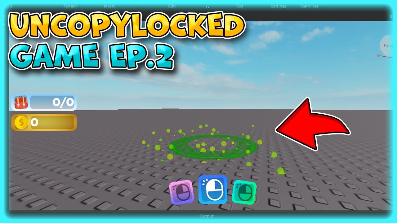 Roblox Studio - Uncopylocked Clicking and Backpack - Episode 2 (Of 2021 ...