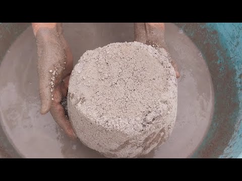 Gritty Cement Nonstop Crumbling for Stress Relief 😴Unique asmr - YouTube