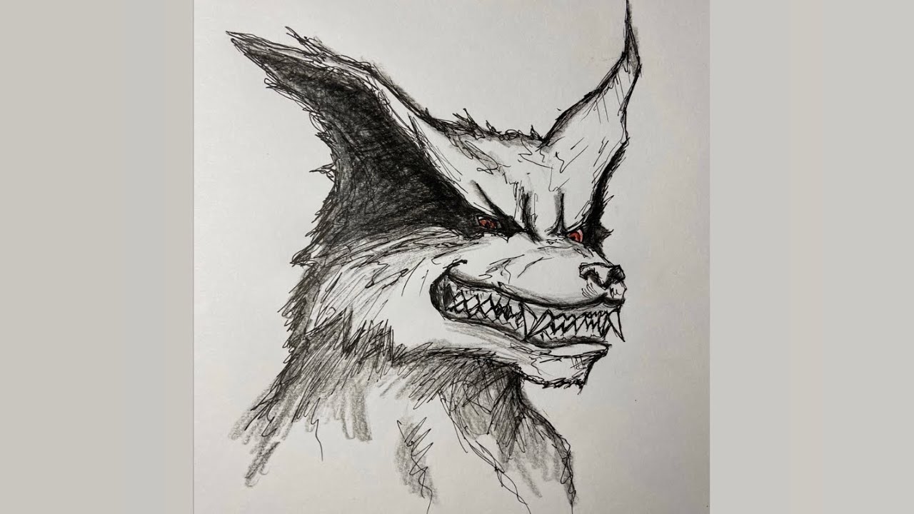 How To Draw Kurama - YouTube