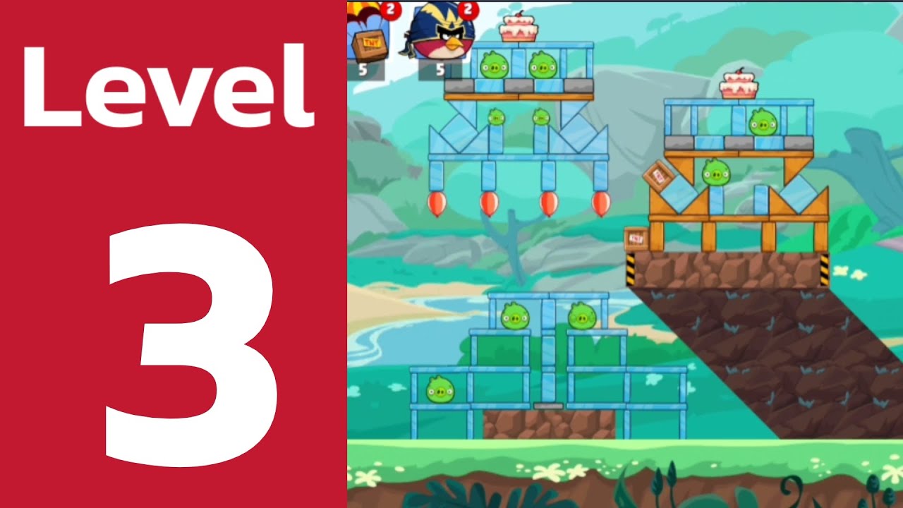 Angry birds friend [ level 3 ] - YouTube