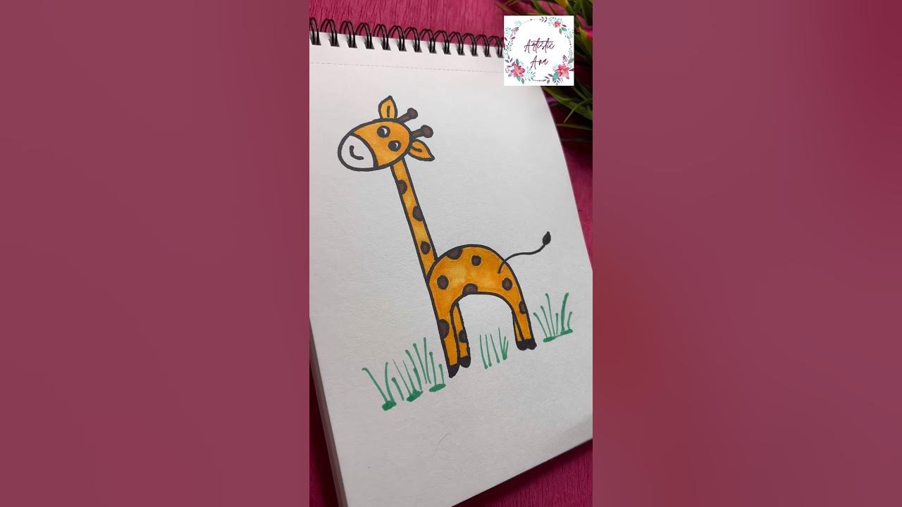 Let s Turn Alphabet Into Cute Giraffe kidscraft painting giraffe let-s-turn-alphabet-into-cute-giraffe-kidscraft-painting-giraffe