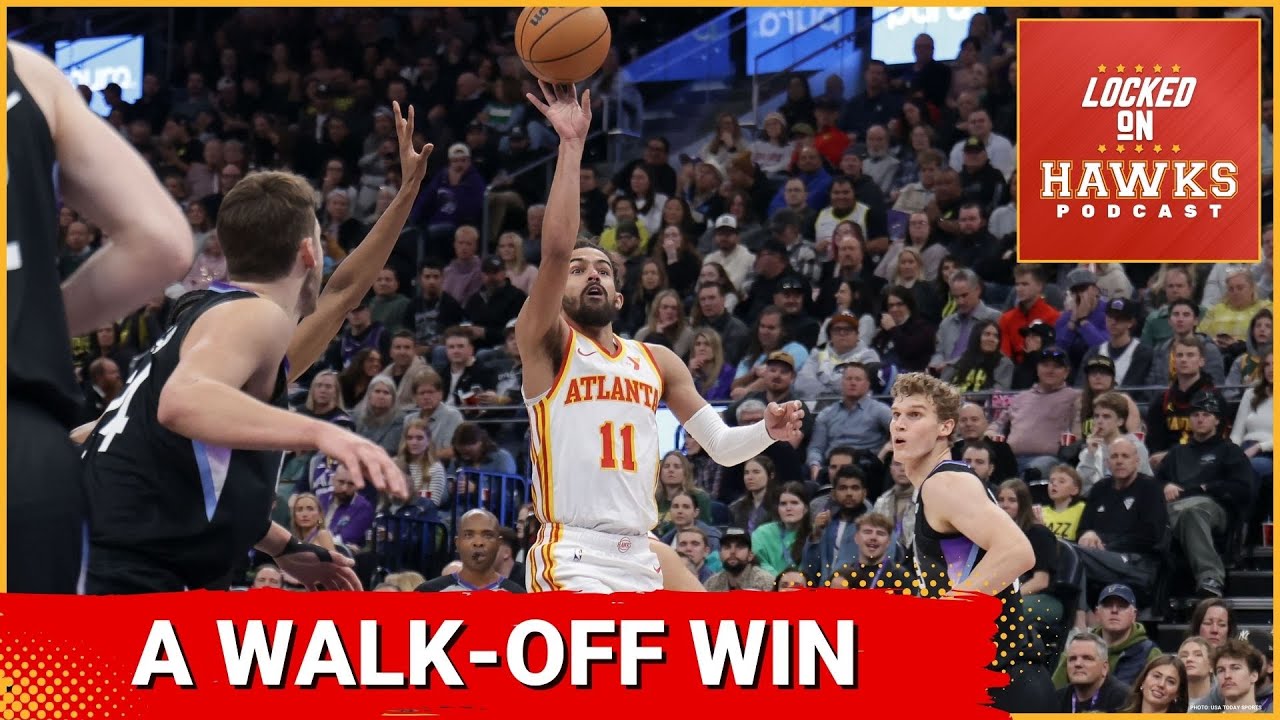 Trae Young, Atlanta Hawks escape Salt Lake City with wild, buzzer ...