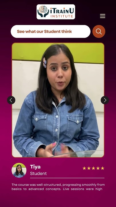Here's what our student has say about iTrainU Institute - YouTube