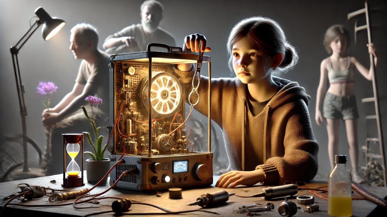 12-Year-Old Human Girl Built a Healing Machine from Alien Tech to Save ...