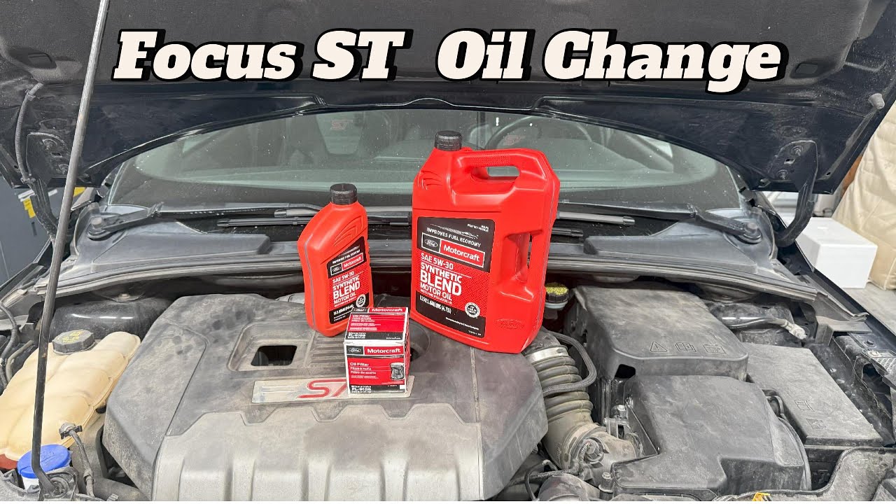 Time for an oil Change on the Focus ST (2013-2018 Ford Focus ST) - YouTube