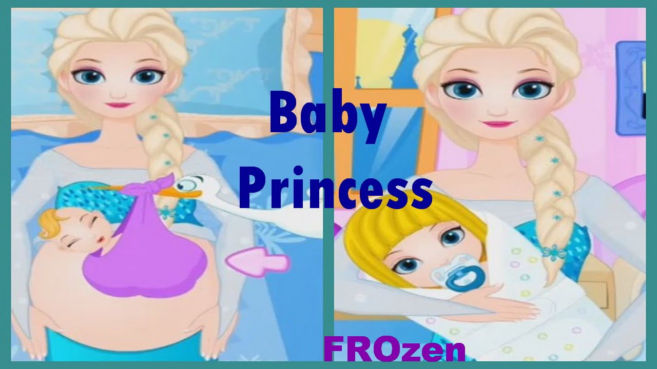 Queen Elsa Give Birth to a Baby Girl Newest 2015 Baby Birth Games with ...