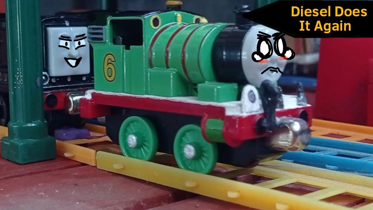 Diesel Does It Again - Diesel Bumps into Percy Clip Remake - YouTube