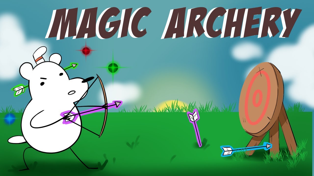 I FIRED 1,000 ARROWS A SECOND IN MAGIC ARCHERY - YouTube