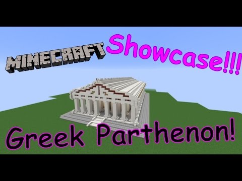 Greek Parthenon Showcase!!! | Minecraft Build - YouTube