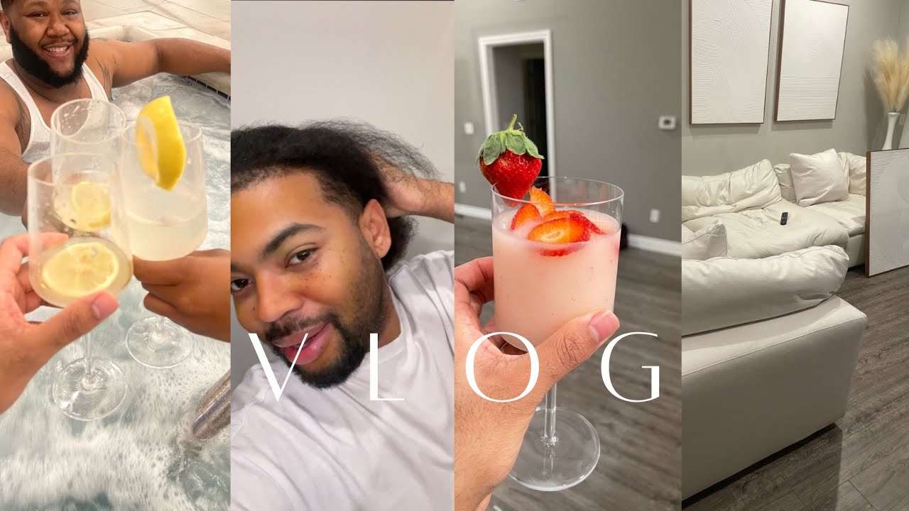 VLOG | I GOT MY MAKE UP DONE + READY TO BUY A HOUSE + JACUZZI + LET ME ...