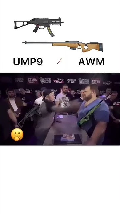 AWM VS UMP9 😂 |#shorts | - YouTube